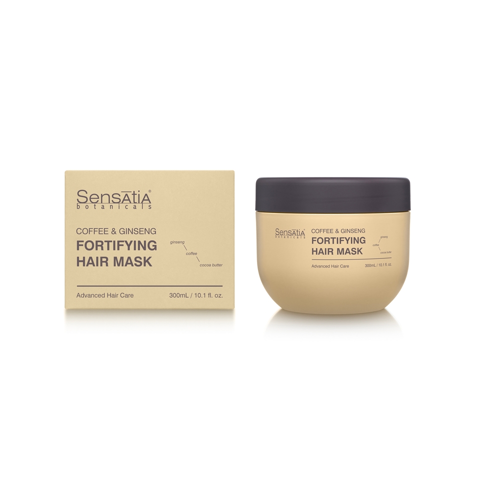 Coffee & Ginseng Fortifying Hair Mask | Sensatia